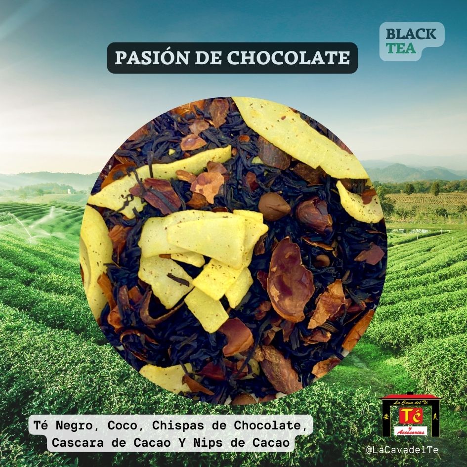 Pasión de Chocolate – Té Negro con Chocolate | La Cava – La Cava del Té